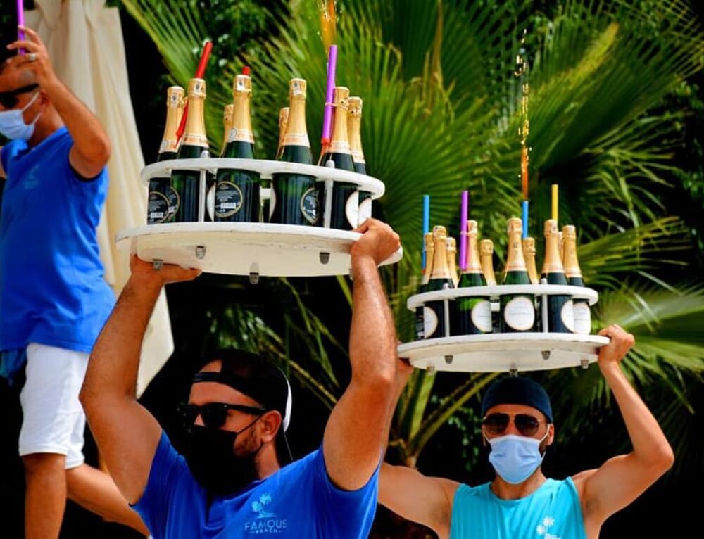 Central cee in Morocco - Famous Beach Marrakech 555 FAMOUS CLUB